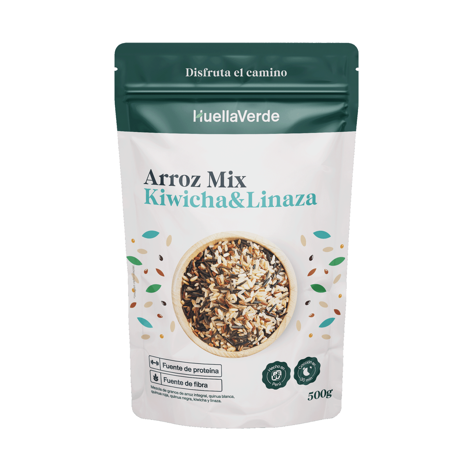 Arroz Mix Kiwicha y Linaza 500 gr – Huella Verde Foods