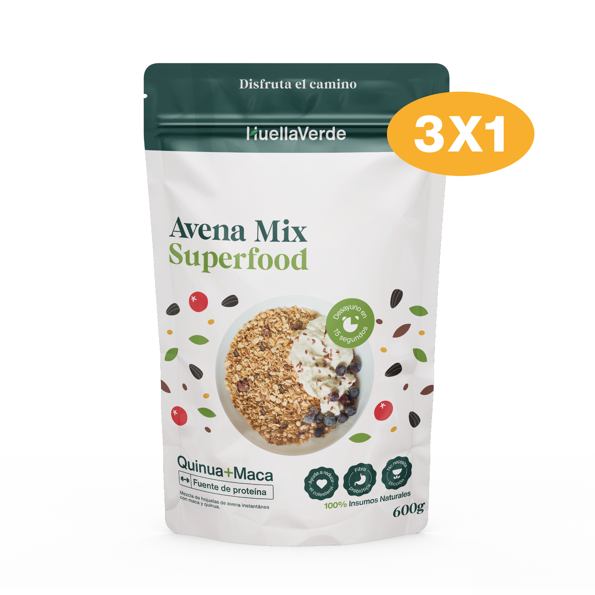 Huella Verde | Avena Mix Superfood – Huella Verde Foods