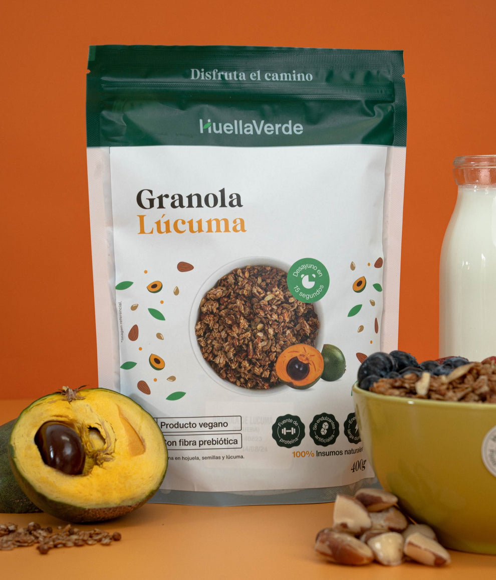 Granola de Lúcuma 400gr – Huella Verde Foods